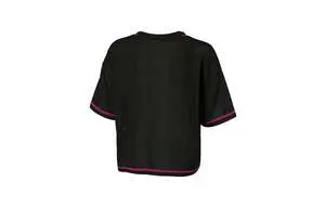 PUMA Alphabet Logo Printing Mesh Training Short Sleeve T-shirt