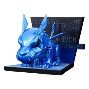POP MART Digimon Fridge Magnet Sealed Case 'kyuukyoku Shinka Metal Garurumon' Secret Edition - Multi-color
