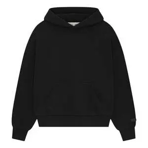 Fear Of God Classic Fit Fleece Hoodie - Jet Black