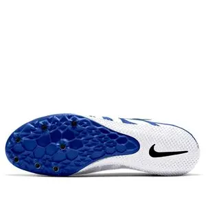 Nike Zoom Rival S 9 Track Spikes - White/blue