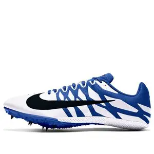 Nike Zoom Rival S 9 Track Spikes - White/blue