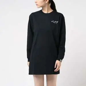 A BATHING APE Embroidered Japan Culture Ape Head T-shirt - Black