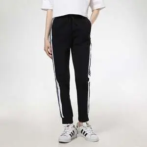Adidas Woven Pants Asia Sizing 'black White - Black/white