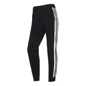 Adidas Woven Jogger Pants With Three-stripes - Black/white