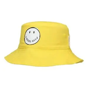 Adidas Smiley Bucket Hat - Yellow/white