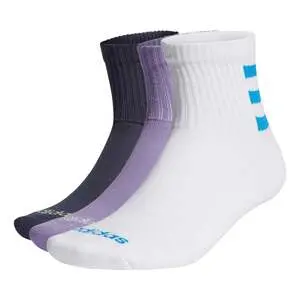 Adidas Neo Alphabet Stripe Crew Socks 3 Pairs - Default Color