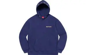 Supreme Pharaoh Studded Hoodie 'blue White Black