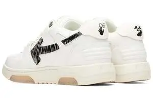 Off-White Out Of Office" Low Top Sneakers - Creamy