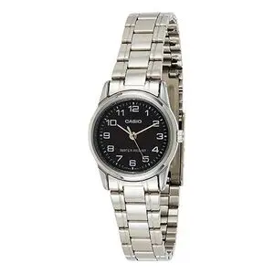 Casio Analog Quartz Watch With Water Resistance - Black