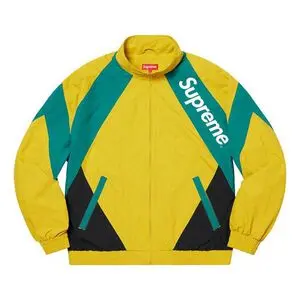 Supreme Paneled Track Jacket - Yellow