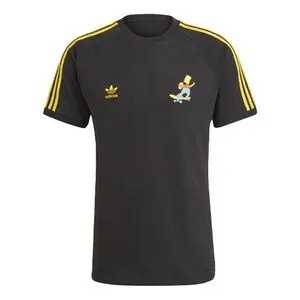 Adidas Originals X The Simpsons Stripes Print - Black