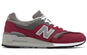 NEW BALANCE 997 "made In Usa" Sneakers - Grey/red