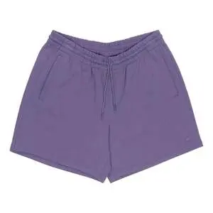 Adidas Originals C Short Ft Solid Color Lacing Sports Shorts - Purple