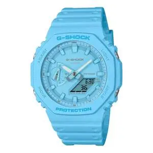Casio G-shock Ga-2100 Series Digital Watch - Light Blue