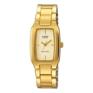 Casio Stainless Steel Quartz Watch - White