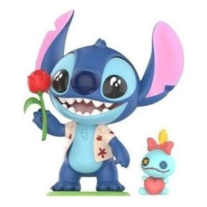 POP MART Disney Stitch On A Date Figures Offering Flowers - Multi-color
