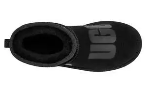 UGG Classic Mini Scatter Graphic Boots - Black/gray