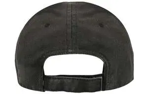 Balenciaga Washed Denim Logo Baseball Cap
