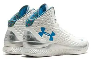 Under Armour Curry 1 "splash Party" High Top Sneakers - White