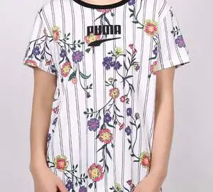 PUMA Logo Short Sleeve T-shirt