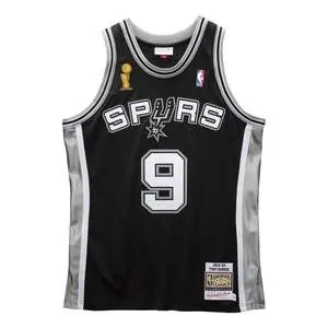 Mitchell & Ness X Nba San Antonio Spurs 2002-03 Tony Parker Jersey - Black/white