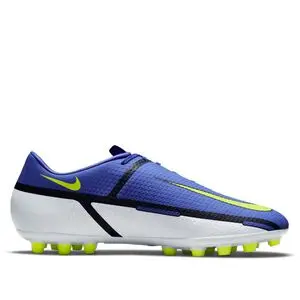 Nike Phantom Gt2 Academy Ag Soccer Cleats - Blue/silver/volt