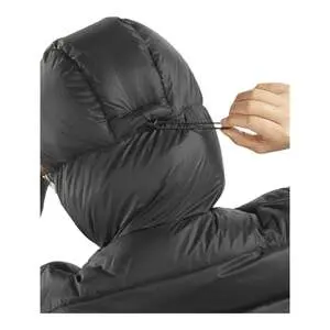 SALOMON Outline Novelty Cropped Down Hooded Jacket