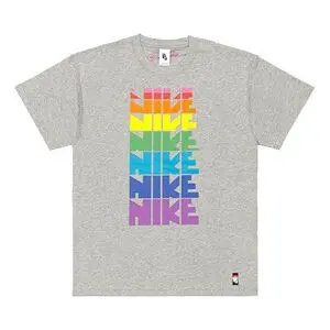 Nike Nrg Ss Tee Be True Short Sleeve Gray - Grey