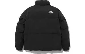 The North Face Fw22 Logo Puffer Down Jacket - Black