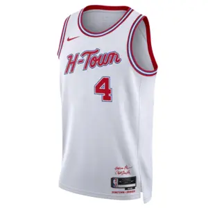 Nike Dri-fit Nba Swingman Jersey 2023/24 City Edition Houston Rockets Jalen Green - White/red
