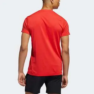 Adidas H.rdy Warri Stripes Print Crew Neck Short Sleeve Shirt