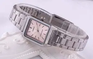 Casio Stainless Steel Link Strap Water Resistant Analog Watch