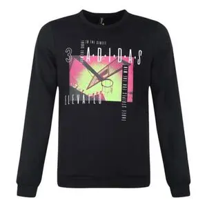 Adidas Neo Graphic Sweatshirt - Black