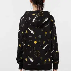 PUMA Printed Drawstring Pullover Hoodie