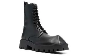 Balenciaga Rhino 25mm Lace Up Boots