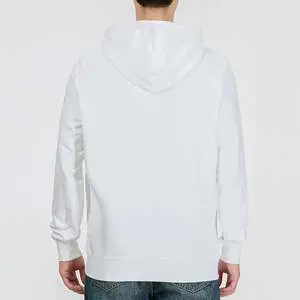 PUMA Contrasting Colors Logo Printing Knit Hoodie