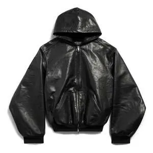 Balenciaga Lined Zip-up Hoodie