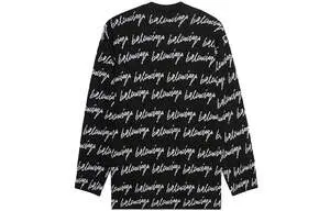 Balenciaga All Over Logo Jumper
