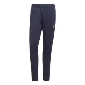 Adidas Originals Solid Color Straight Slim Fit Sports Pants/trousers/joggers Blue - Multi-color