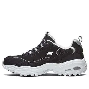 Sketchers D'lites 1.0 Low Top Sneakers - Black