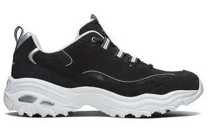 Sketchers D'lites 1.0 Low Top Sneakers - Black