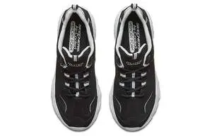 Sketchers D'lites 1.0 Low Top Sneakers - Black
