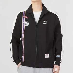 PUMA Team Badge Zipper Track Jacket