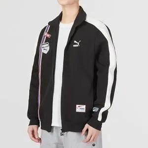 PUMA Team Badge Zipper Track Jacket