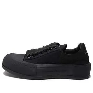 Alexander McQueen Deck Skate Plimsoll Shoes - Black