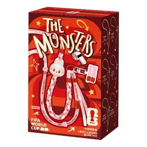 POP MART The Monsters × Fifa Series Long Lanyard Blind Case - Multi-color