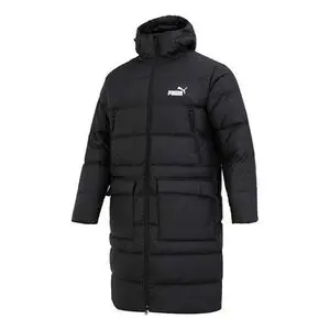 PUMA Padded Parka With Hood - Black