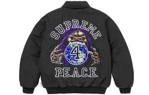 Supreme Peace Embroidered Work Jacket