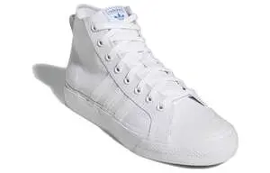 Adidas Nizza High Top Sneakers - White
