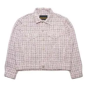 Drew House Boucle Mascot Trucker Jacket - Pink